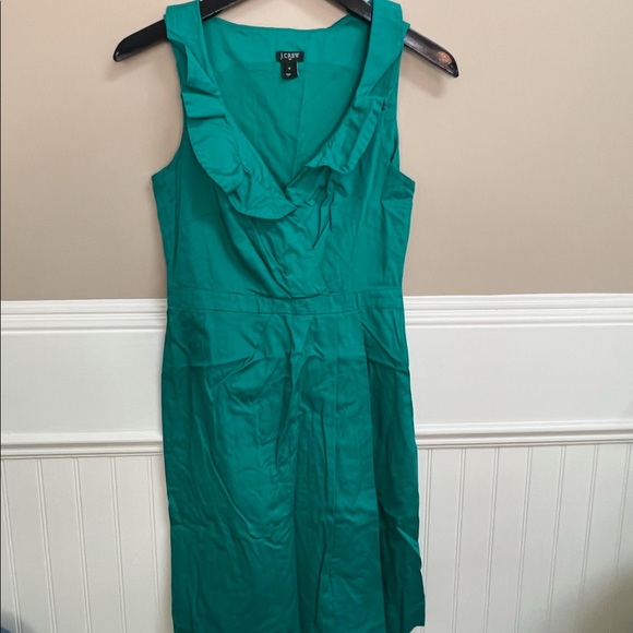 J. Crew | Dresses | J Crew Ruffle Dress | Poshmark